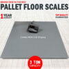 3 Ton Pallet Scales Industrial Warehouse Floor Freight Scales LCD ...