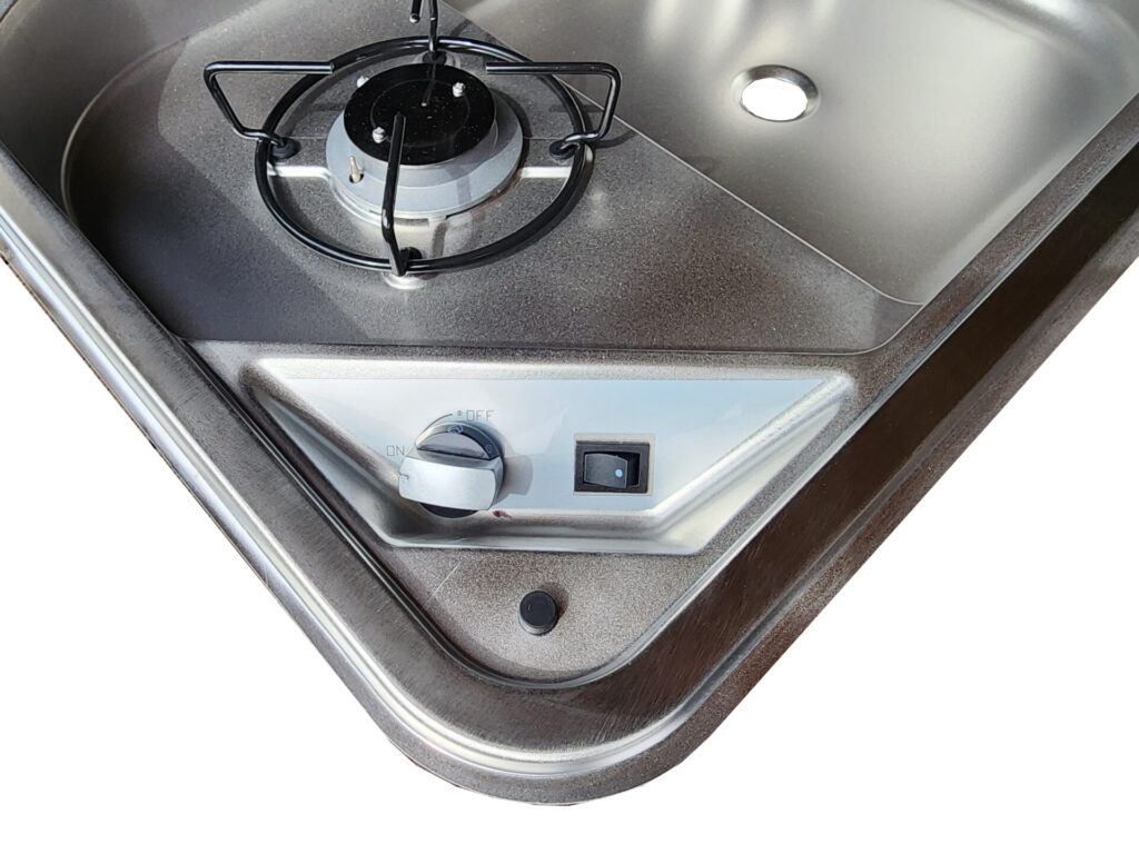 Euro-Grand Caravan Combination Cooktop Sink Burner LPG Gas Stove Hob ...