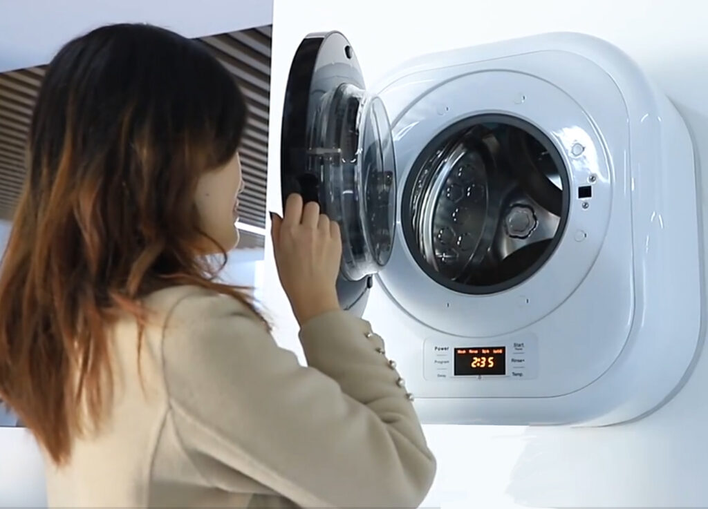 Swift 2.5kg Caravan, Rv Wall Mounted Washing Machine with Inbuild Water ...